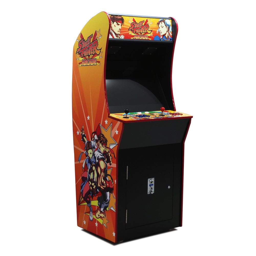 26" LCD Upright Street Fighter Arcade Machine 4500 Games - Action Arcades