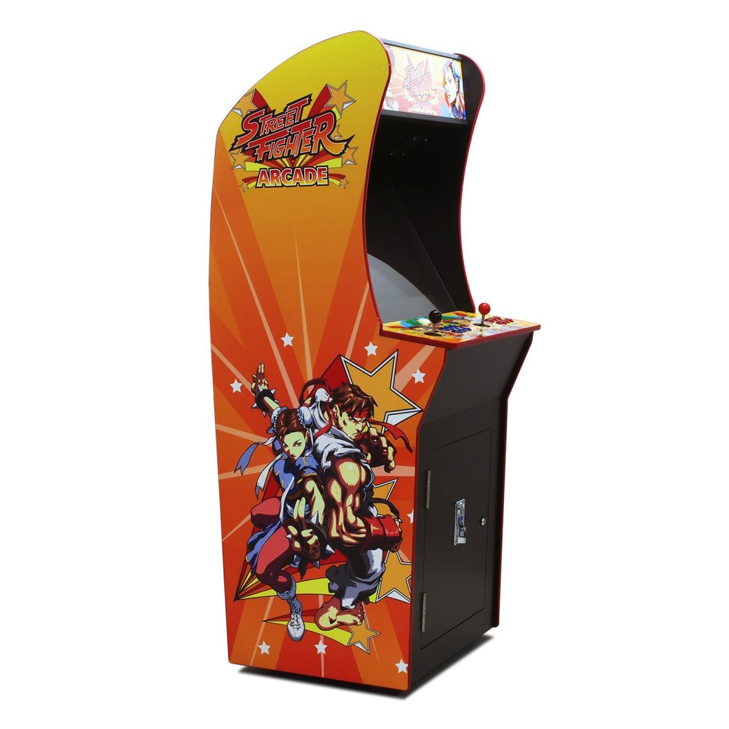 26" LCD Upright Street Fighter Arcade Machine 4500 Games - Action Arcades