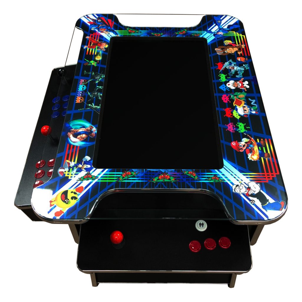 27" LCD LED Table Top Cocktail Arcade Machine Gas Lift Screen 3500 ...