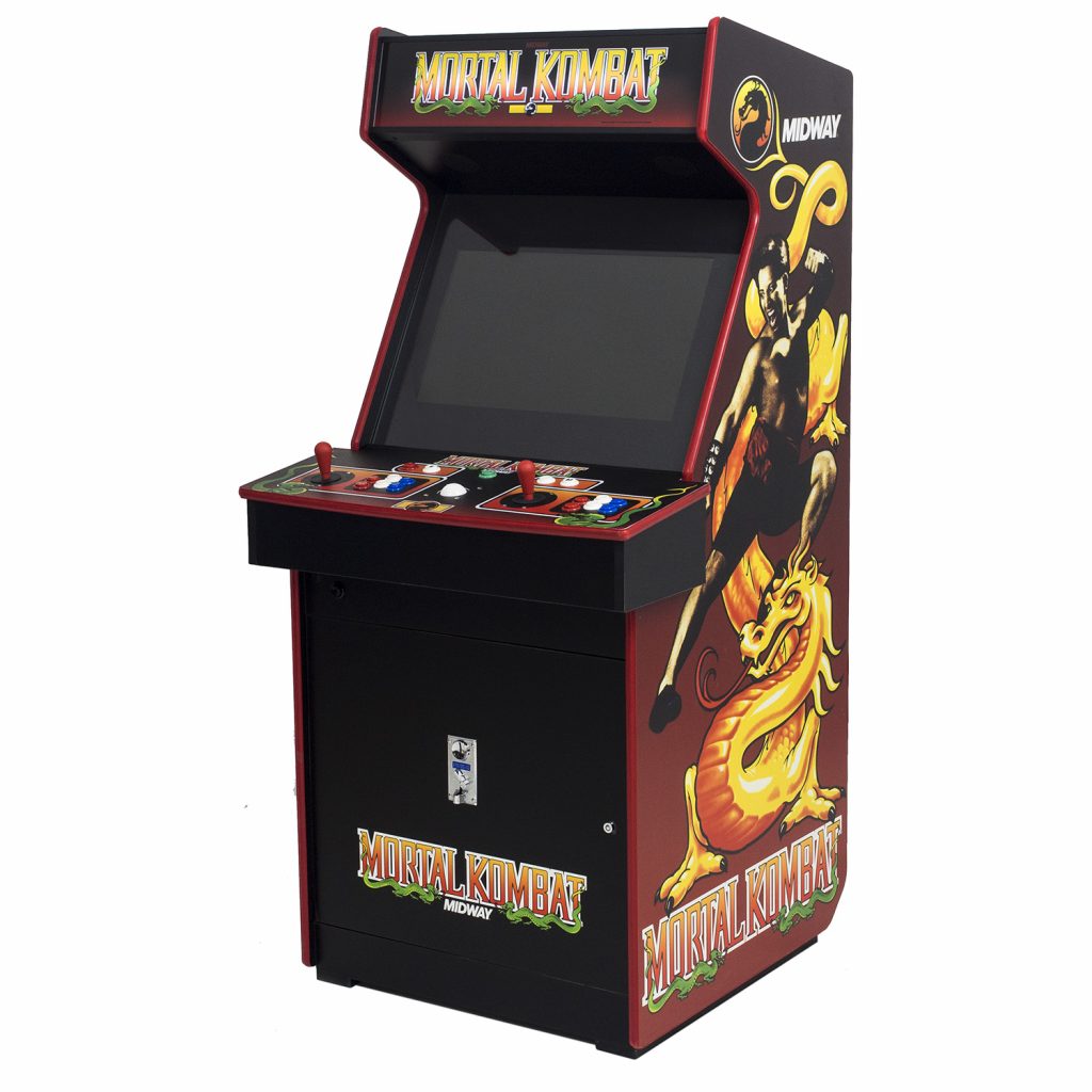 26" Mortal Kombat Upright Arcade Machine with 6000 Games - Action Arcades