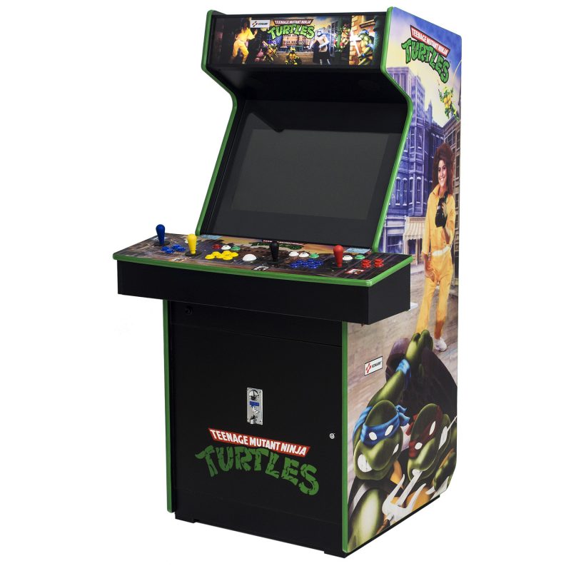 26" TMNT 4 Player Upright Arcade Machine with 6000 Games - Action Arcades