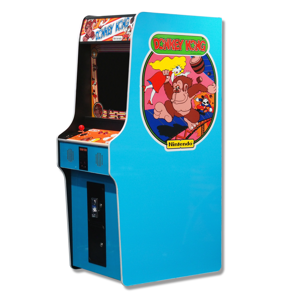 19" Donkey Kong Upright Arcade Machine with 60 Games - Action Arcades
