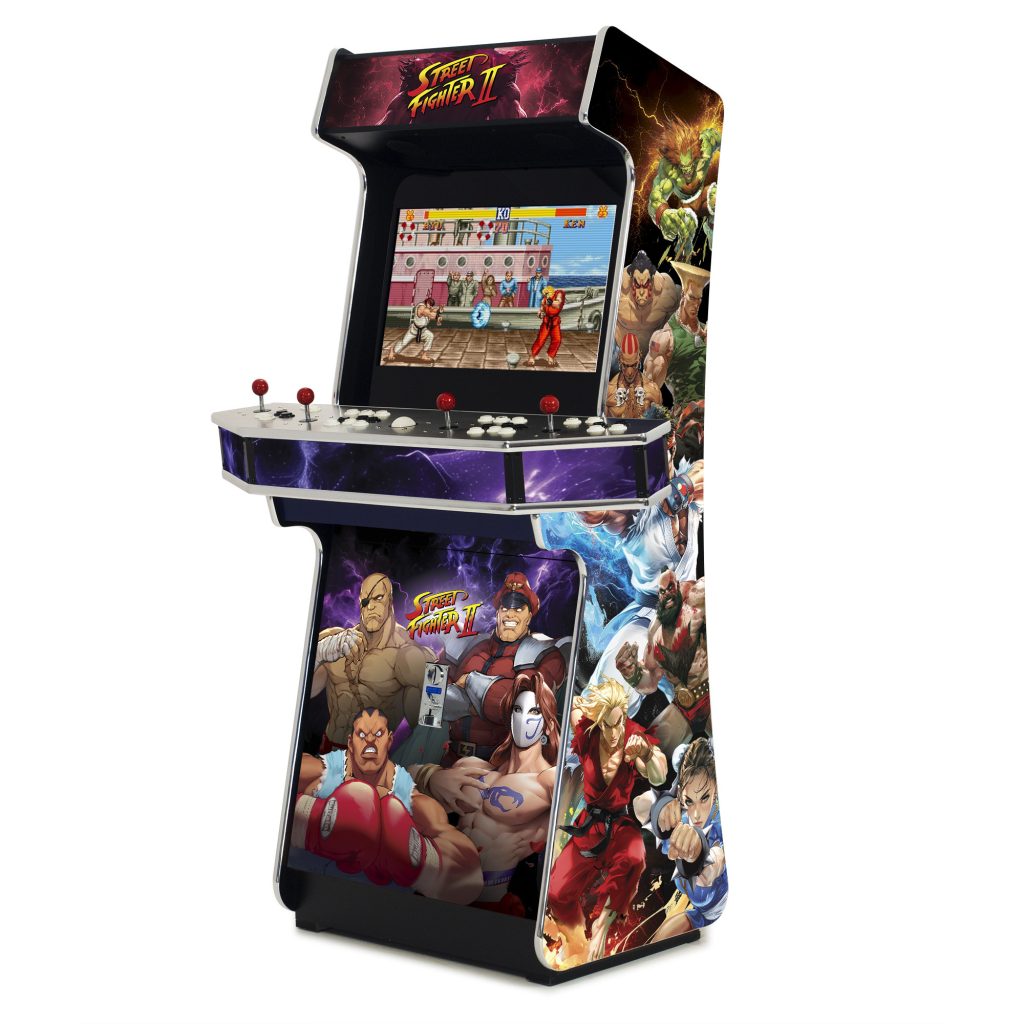 4 Player Street Fighter Arcade Machine - Platinum Pro 6000 Games ...