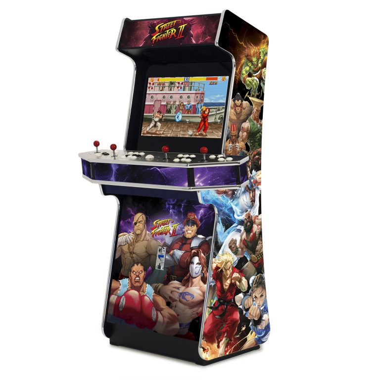 4 Player Street Fighter Arcade Machine - Platinum Pro 6000 Games ...