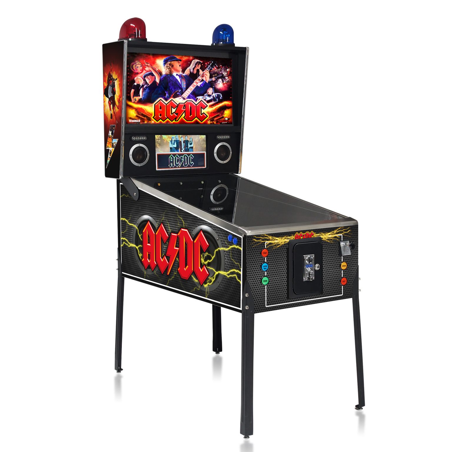 AC/DC Virtual Pinball Machine - Premium (Gen 2) - Action Arcades