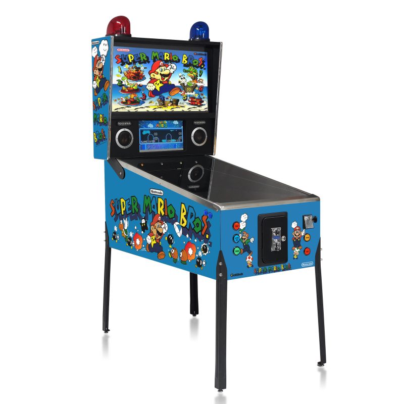 Super Mario Bros Virtual Pinball Machine - Premium (Gen 2) - Action Arcades