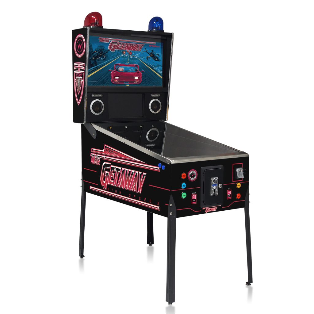 Getaway Virtual Pinball Machine - Premium (Gen 2) - Action Arcades